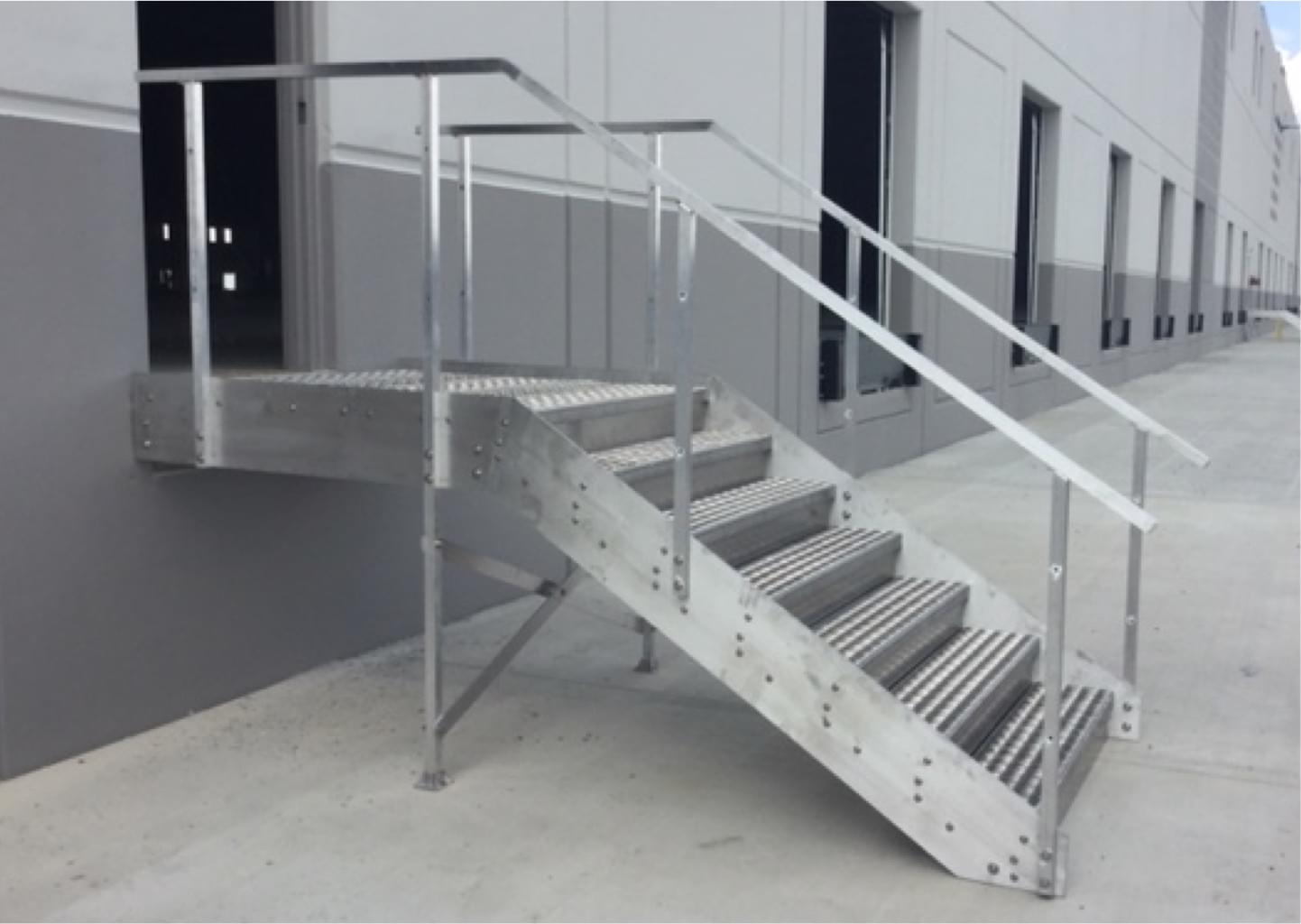 Warehouse Loading Dock Stairs | True Step